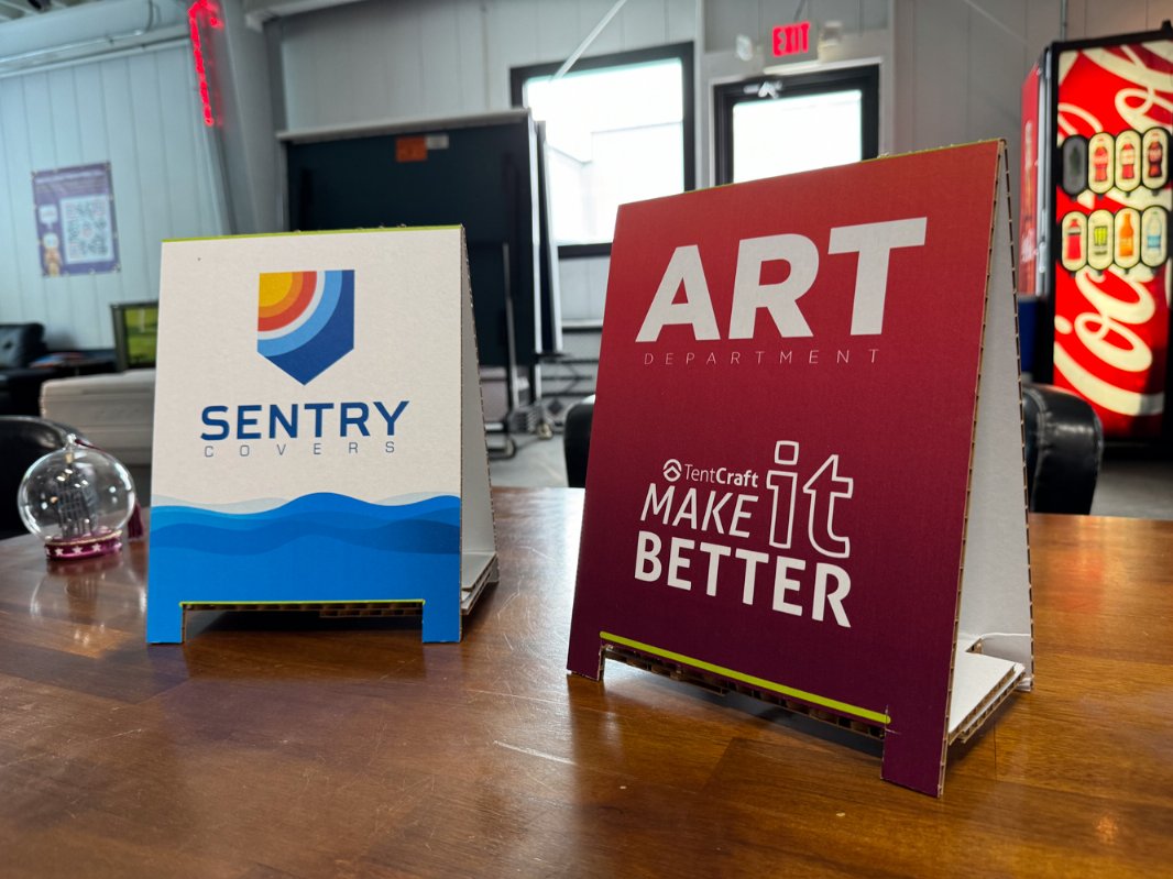 Custom A-Frame Signs | Sandwich Boards | TentCraft