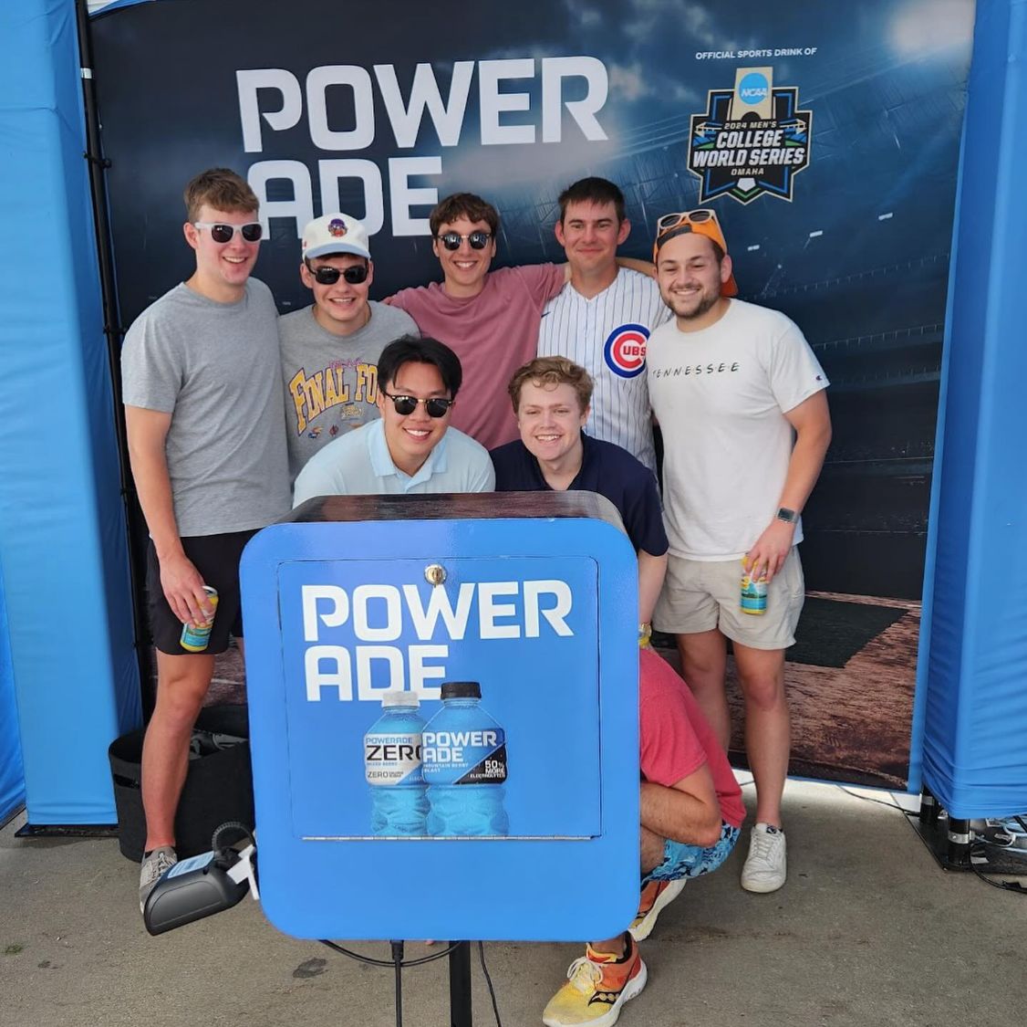 Powerade Drink Sampling Experience With Custom Truss Structure: Case Study