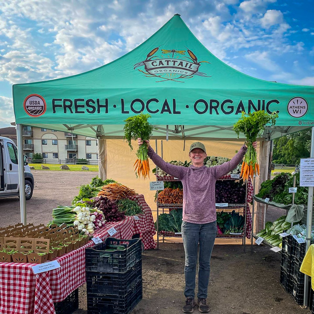 Custom Farmers Market Tents for Vendors | Made in USA