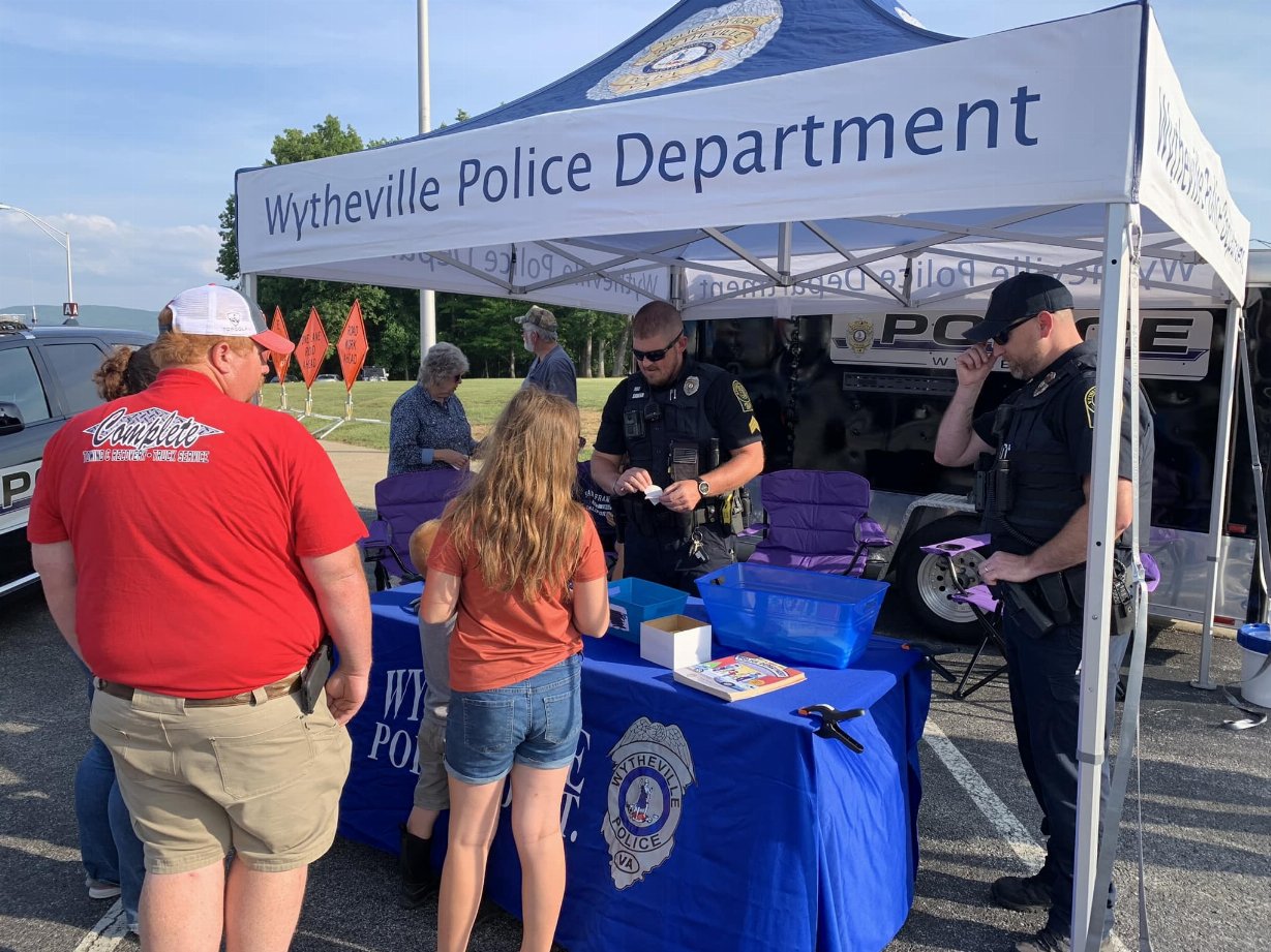 Community Engagement Tents for Police & Fire Departments