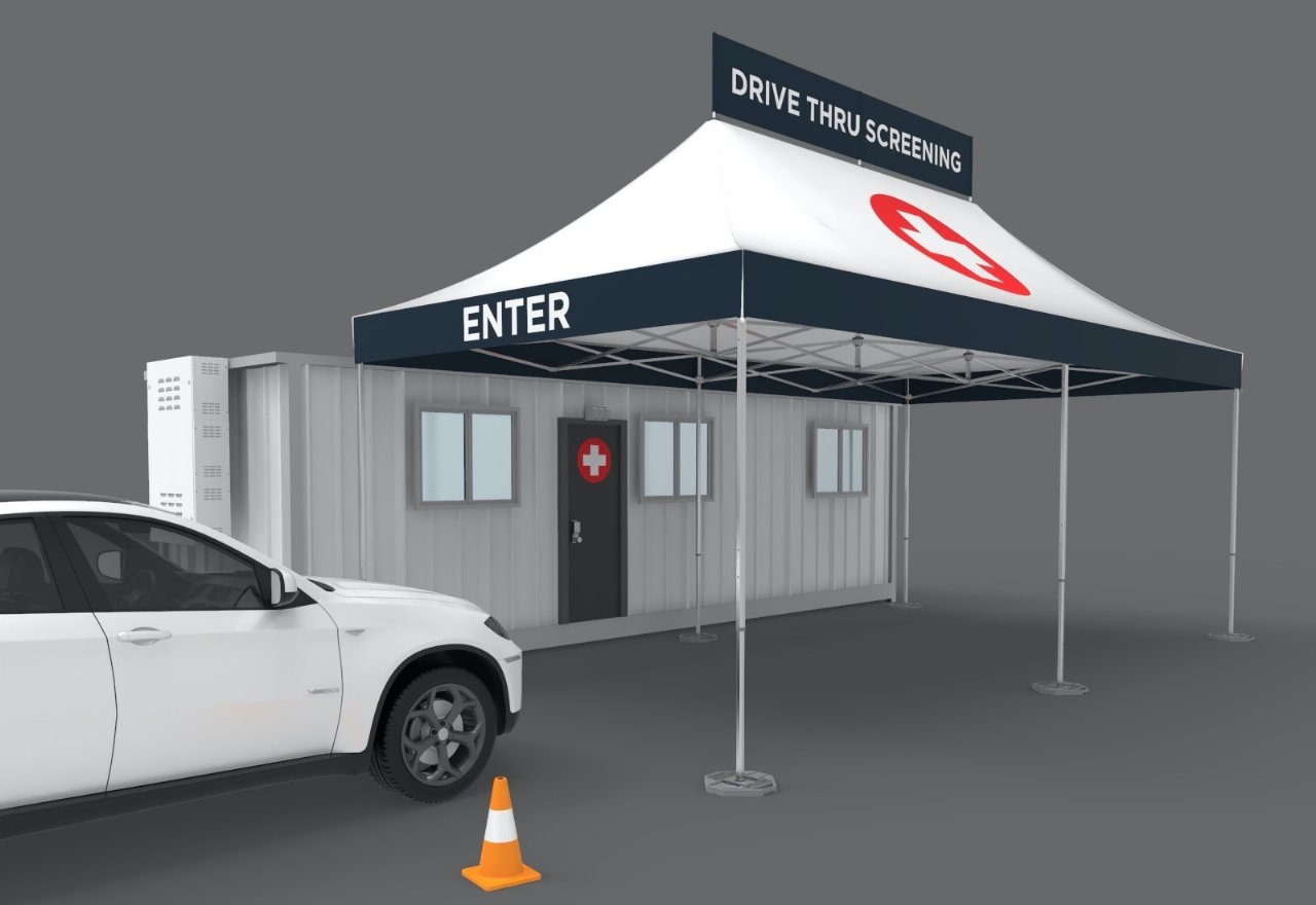 Medical Tents for Portable Vaccine & Testing Sites | TentCraft