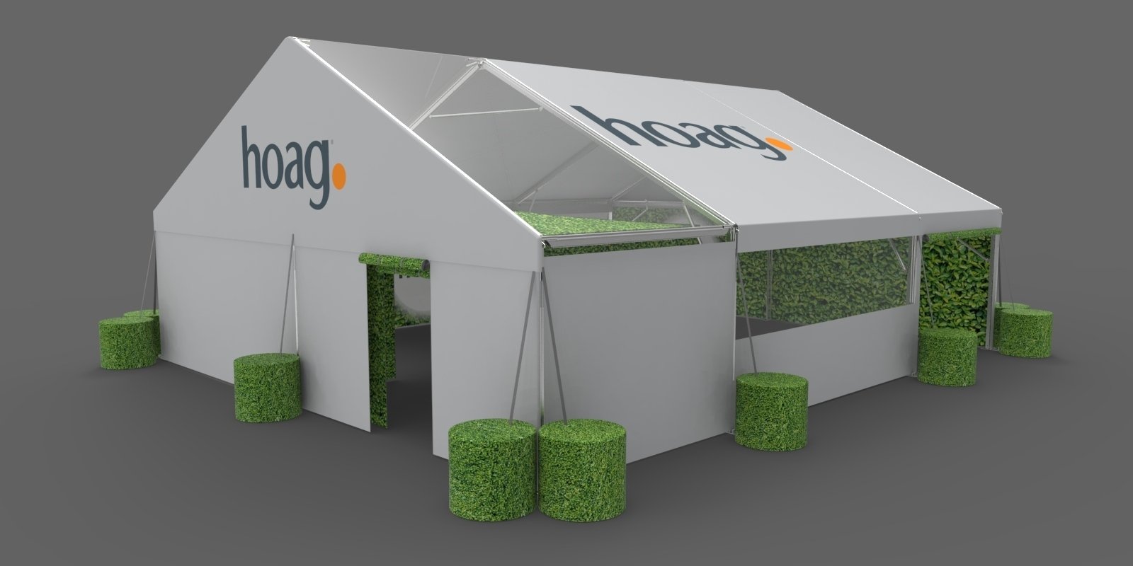 Inspiration: Custom Tent & Structure Renderings