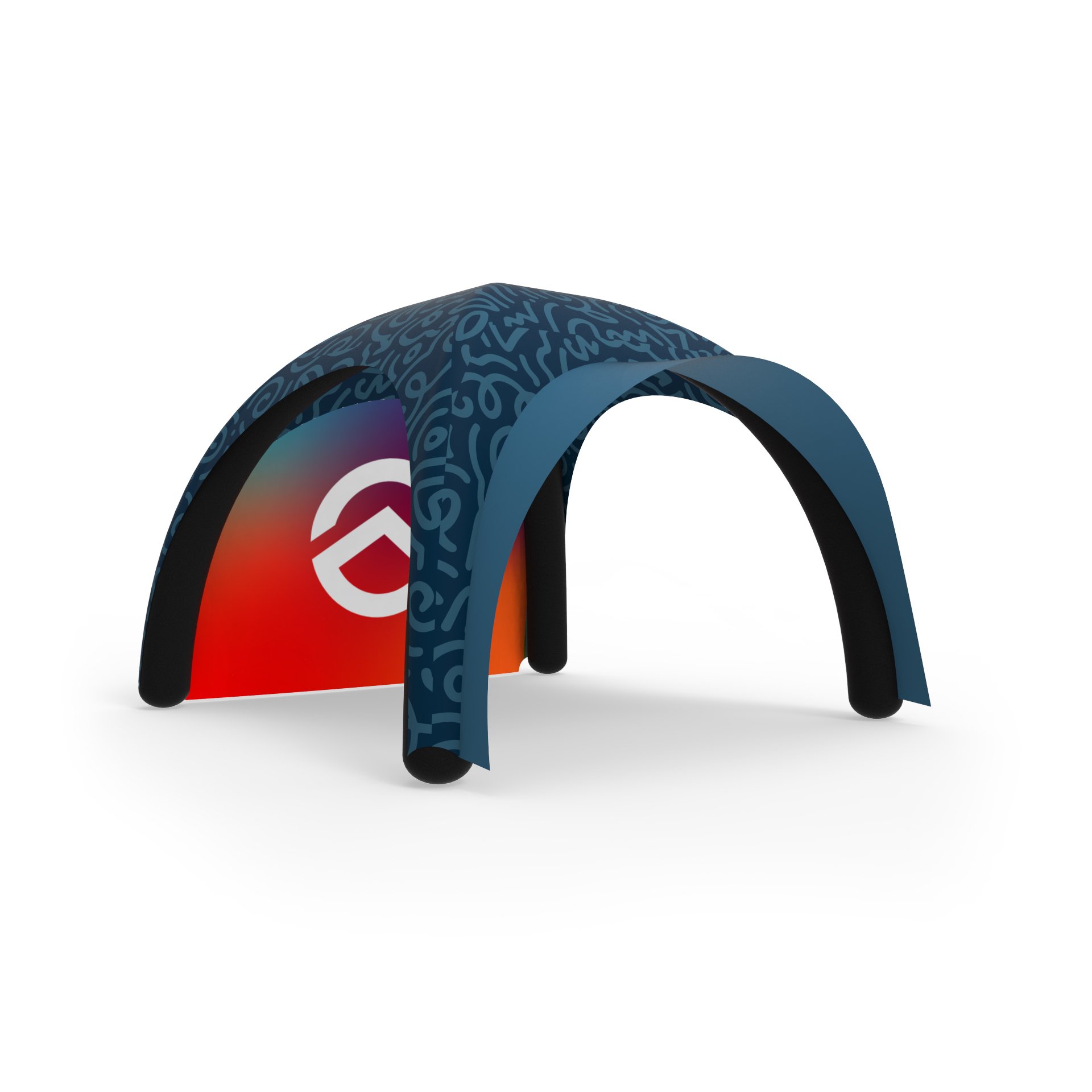 GYBE Tents | Custom Printed Inflatable Tents