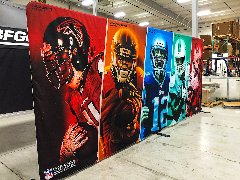 Custom Printed Media Walls for Events | TentCraft