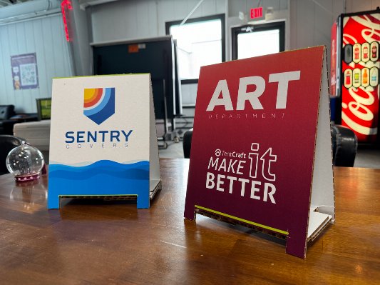 Custom A-Frame Signs | Sandwich Boards | TentCraft