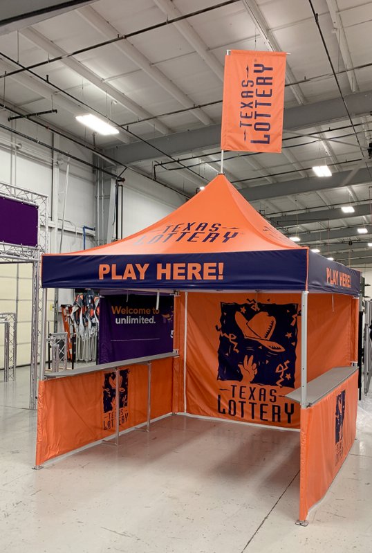 Custom Tent Counters | Pop-Up Canopy Counters | TentCraft