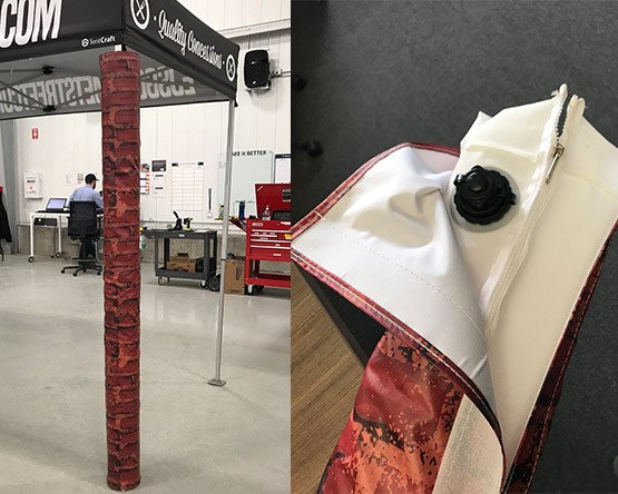 Custom Event Tent Accessories | Pop-Up Tent Counters