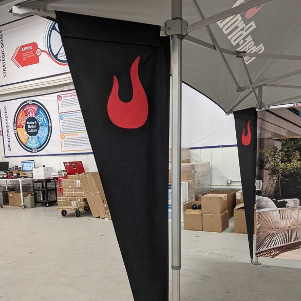Custom Pop-Up Tent Banners | Leg Banners | TentCraft