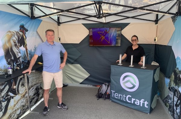 TV Tent Mounts For Event Activations | TentCraft