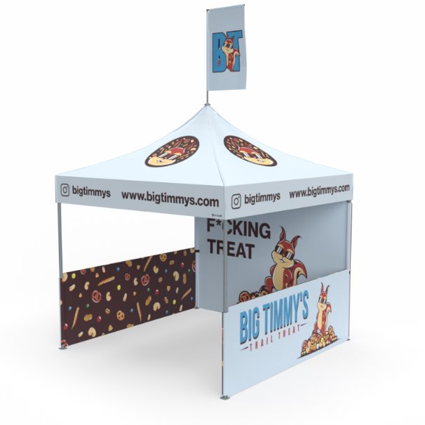 Big Timmy's Heavy-Duty Pop-up Sampling Tent