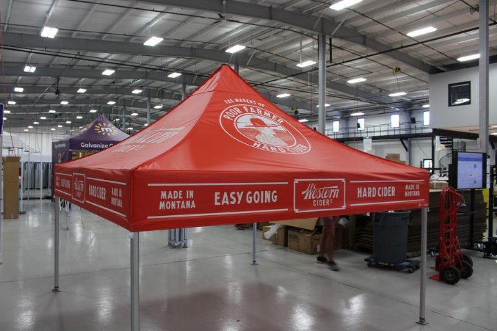 Gallery | Heavy Duty Pop Up Tent for Hard Cider Brand