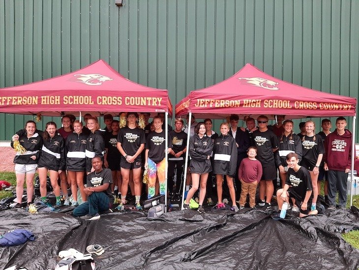 Custom Track & Field Canopy Tents | Cross Country Team Tents