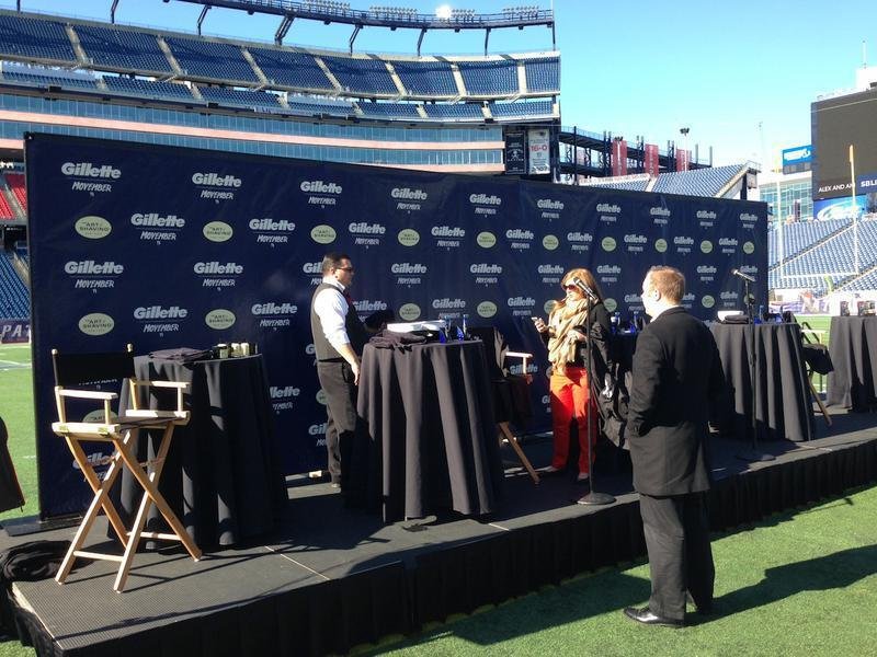 Gillette Movember Backdrop