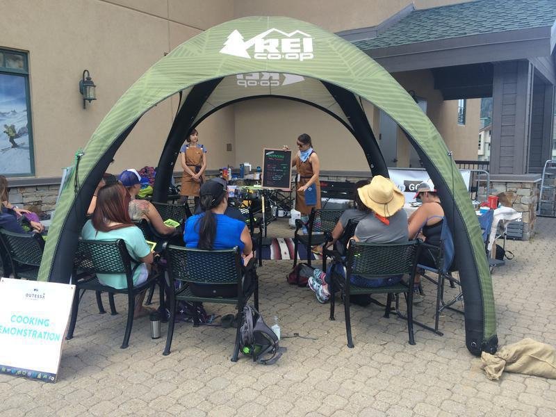 REI Educational Inflatable Tent