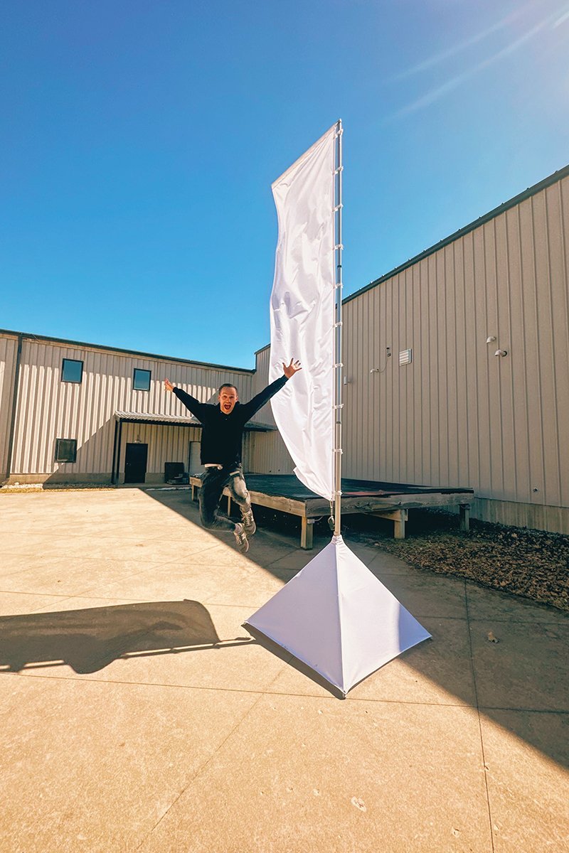 MONARCHFLAG | Flagstand XL Alternative Made in USA