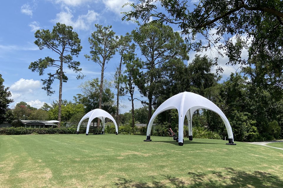 GYBE Tents | Custom Printed Inflatable Tents